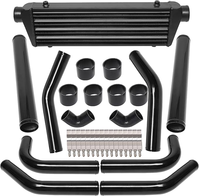 Amazon.com: 28" x 7" x 2.5" Universal Intercooler Kit with Intercooler ...