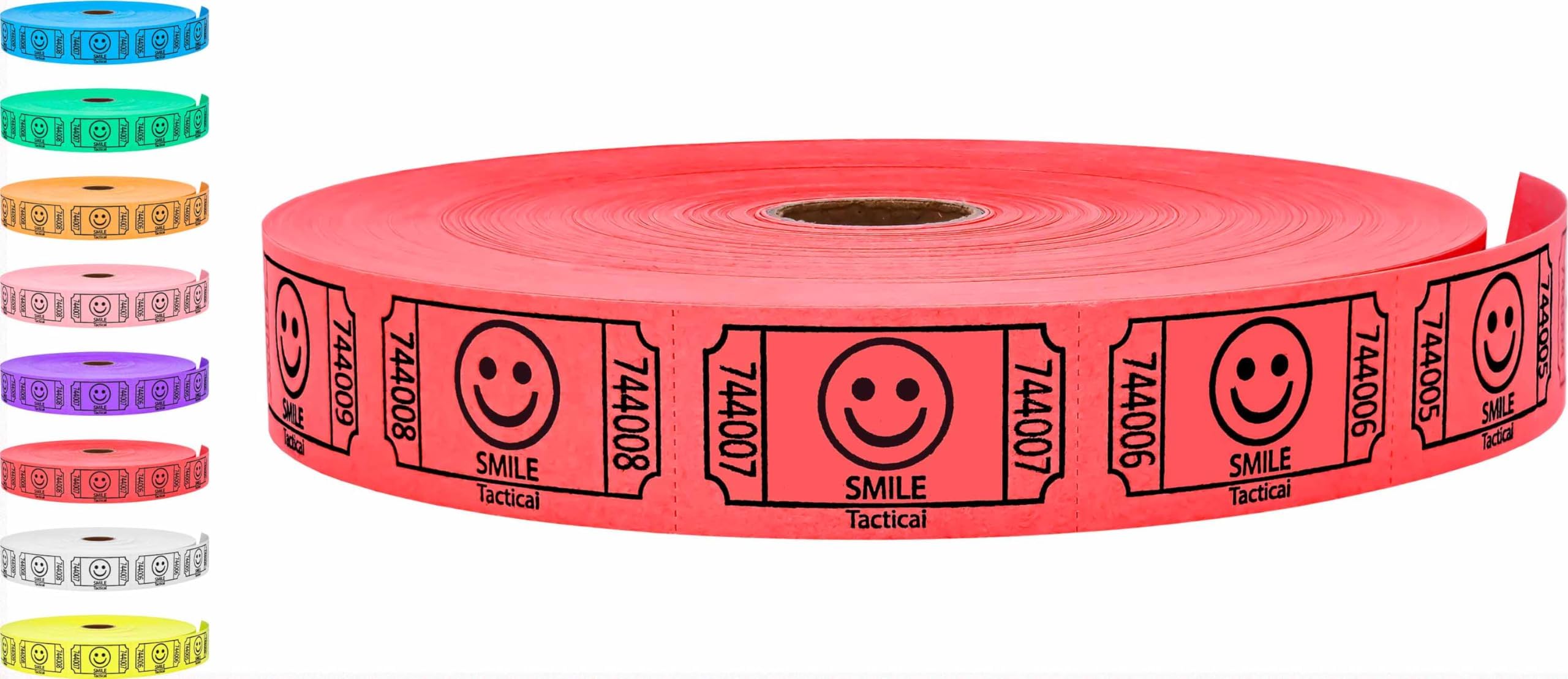 Amazon.com : The Ticket Gurus-roll of 2000 Red Meal Tickets Single Roll ...