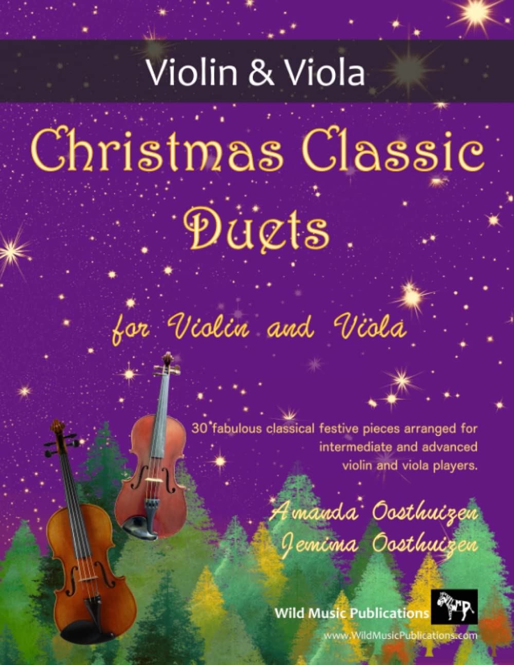 Amazon.com: Christmas Classic Duets for Violin and Viola: 30 fabulous ...