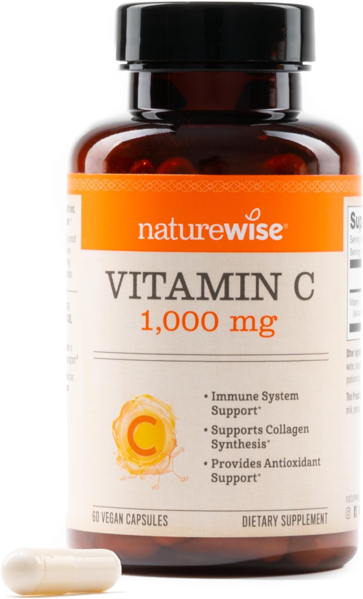 Amazon.com: NatureWise Vitamin C 1000mg Capsules - Extra Strength ...