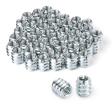 Amazon.com: 1/4" -20 Threaded Inserts (8 per Pack) : Industrial ...