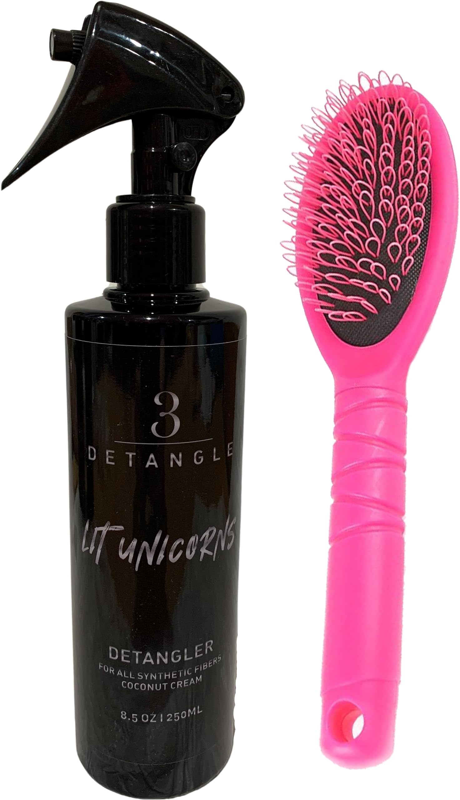 Amazon.com : LIT UNICORNS Wig Leave-in Conditioner & Detangler for ...