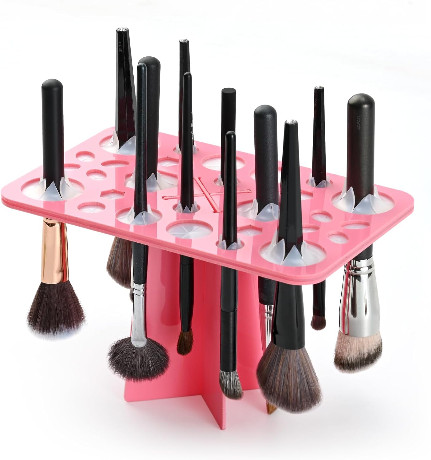 Amazon.com: Luckyiren Makeup Brushes Drying Rack, Brushes Dryer ...