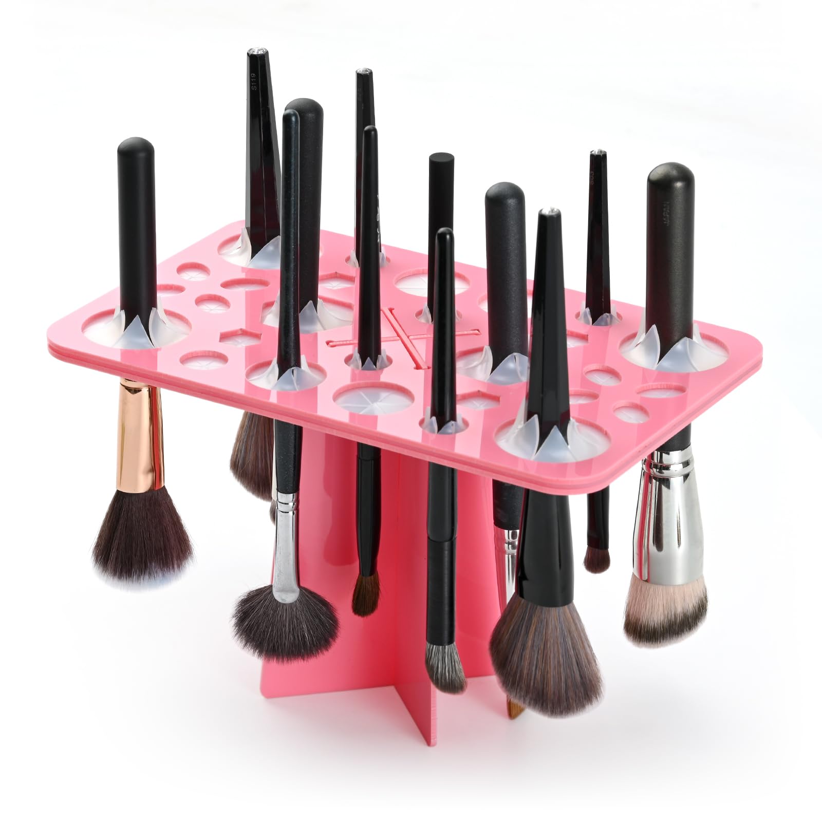 Amazon.com: Luckyiren Makeup Brushes Drying Rack, Brushes Dryer ...