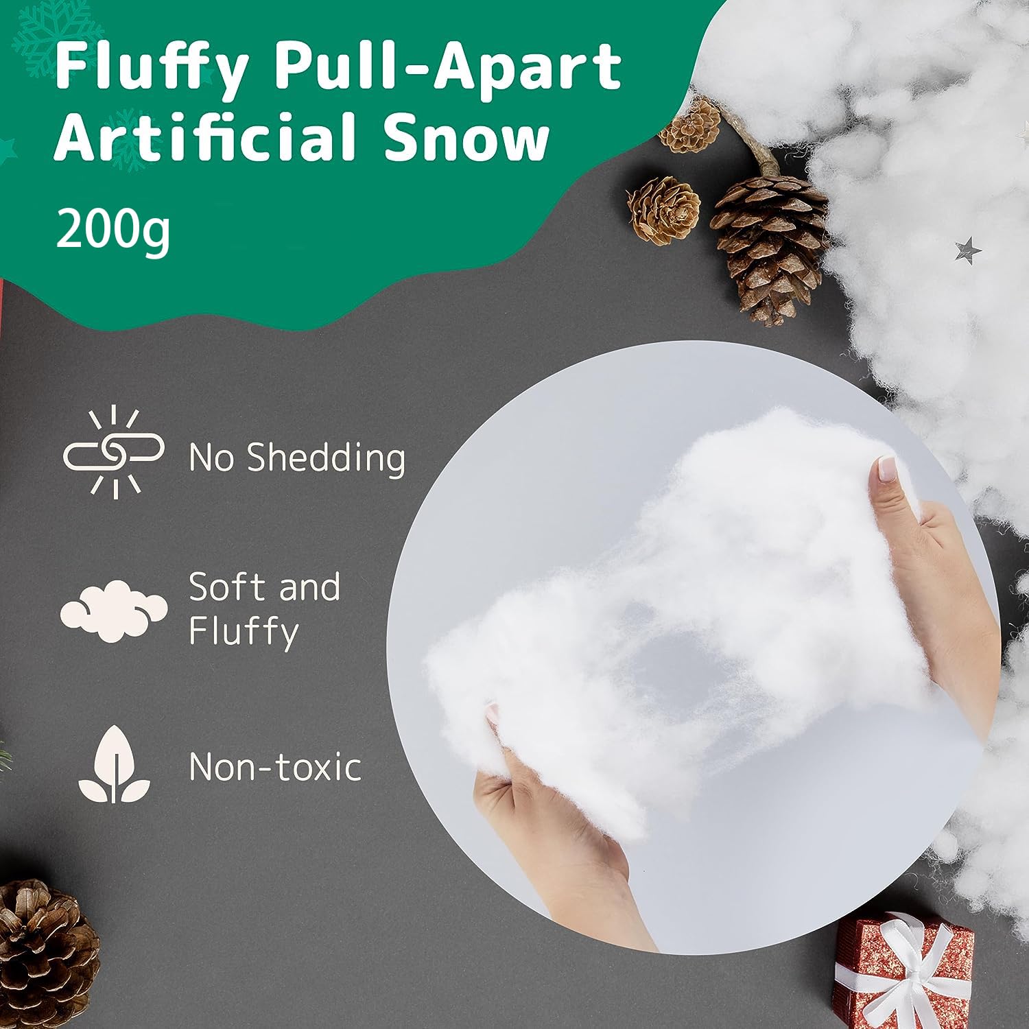 Nieve Artificial Para Decorar Como Hacer NIEVE ARTIFICIAL INSTANTANEA