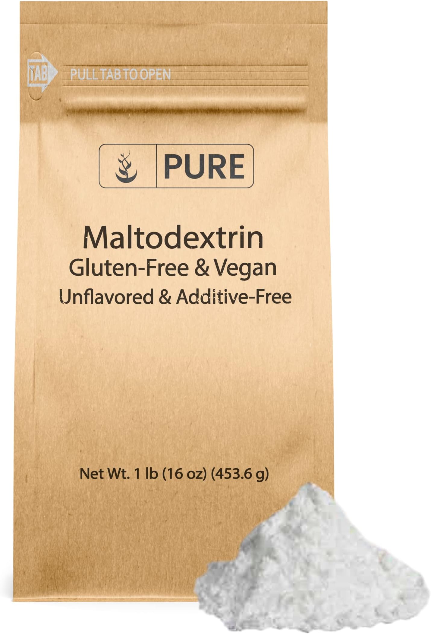 Amazon.com : Pure Original Ingredients Maltodextrin (1 lb) Binder ...