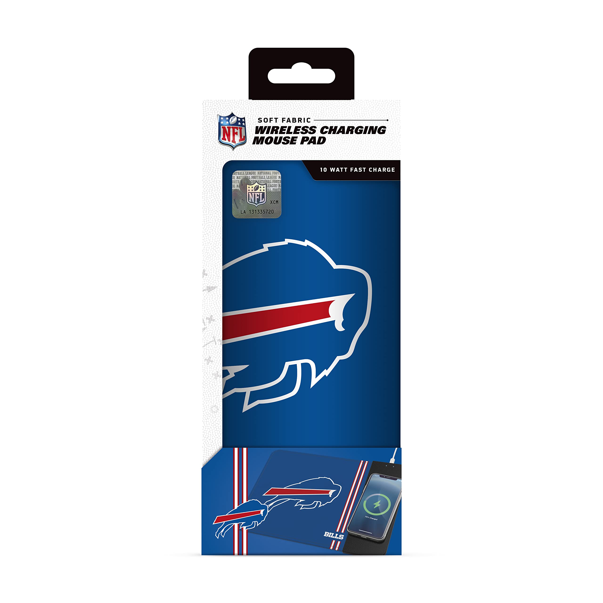 Snapklik.com : SOAR NFL Wireless Charging Mouse Pad