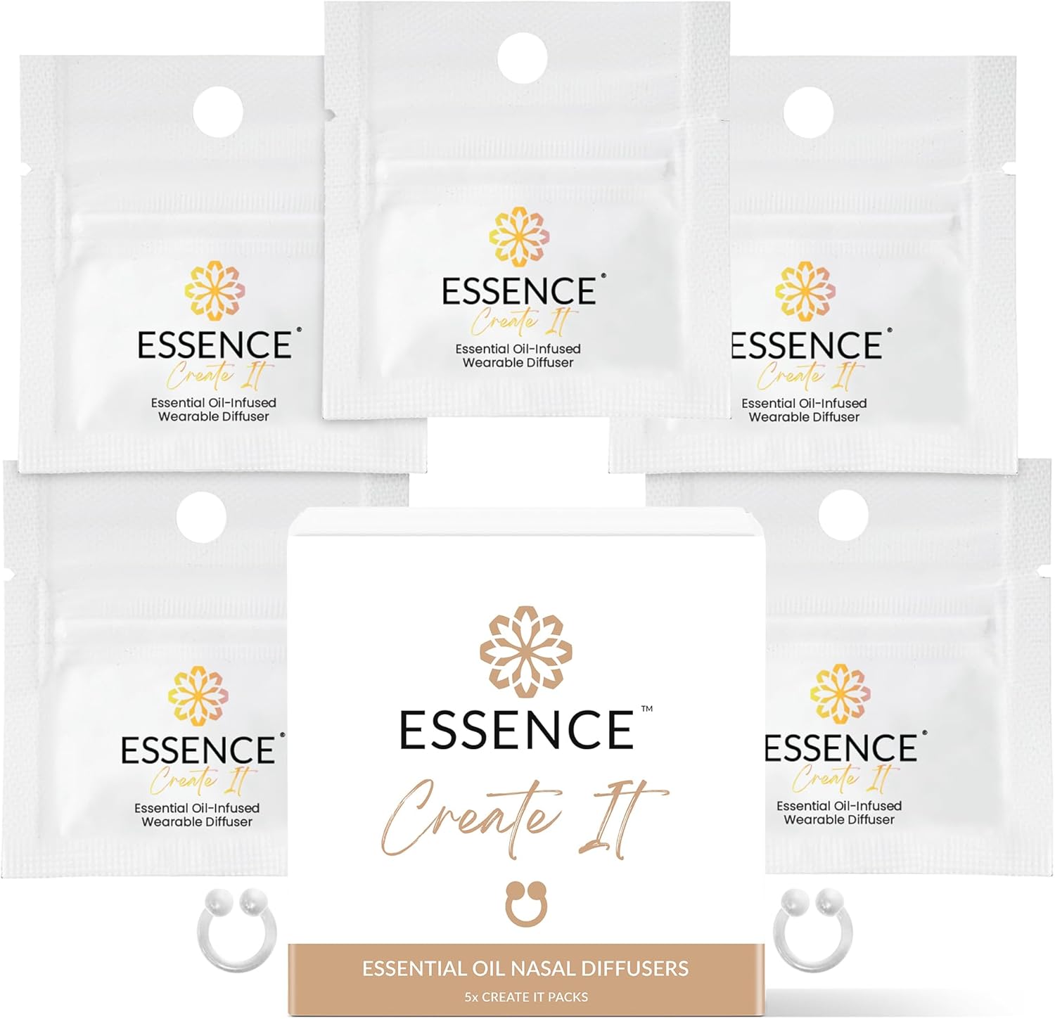Essence Nasal Diffuser Kit: Essential Oil Ring + Nepal | Ubuy