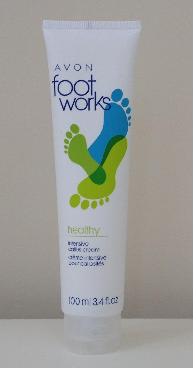 Amazon.com : Avon Foot Works Healthy Intensive Callus Cream, 3.4 oz by ...