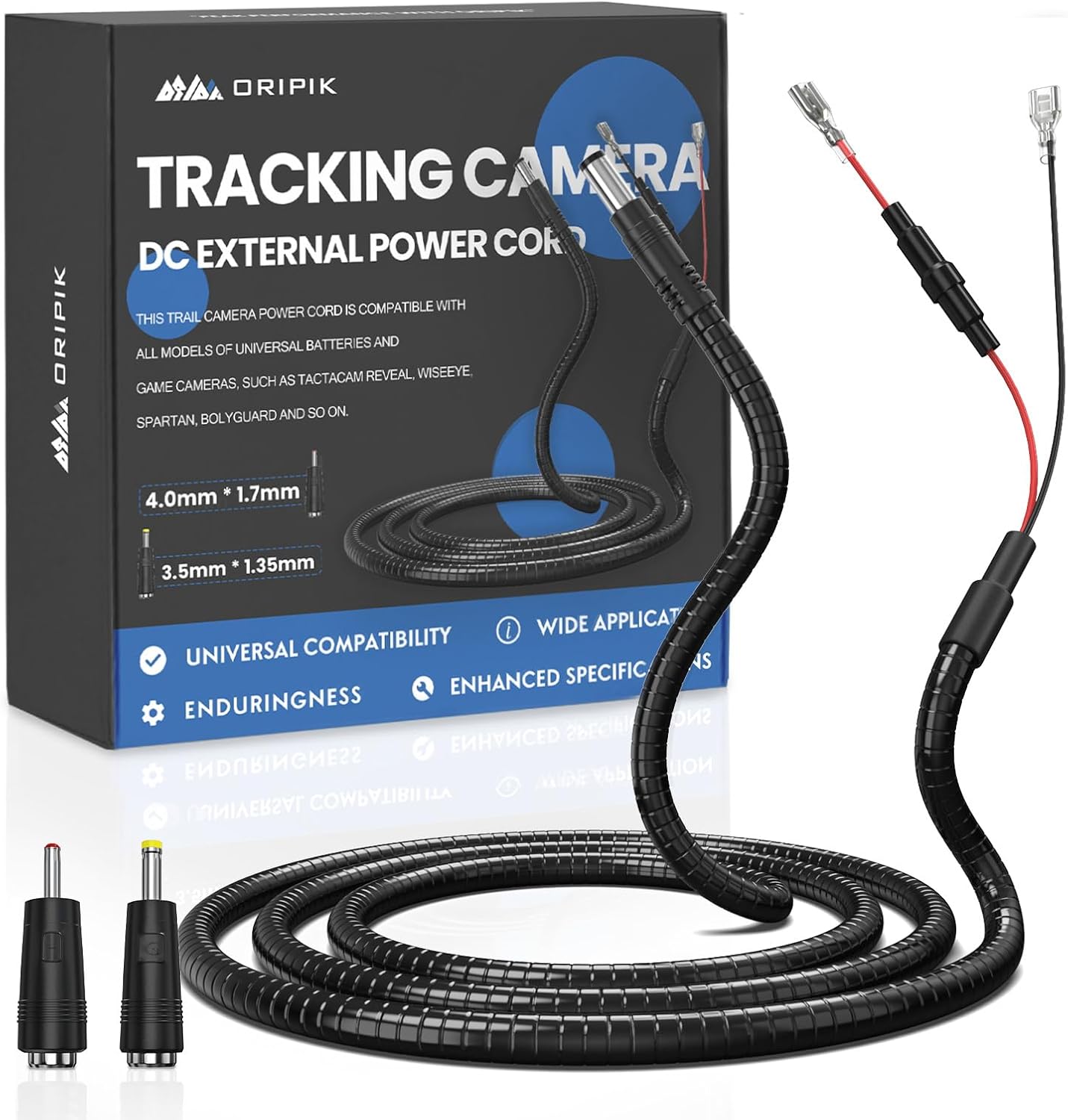 Amazon.com: ORIPIK Trail Camera Power Cord: 79 inch Trail Camera Power ...