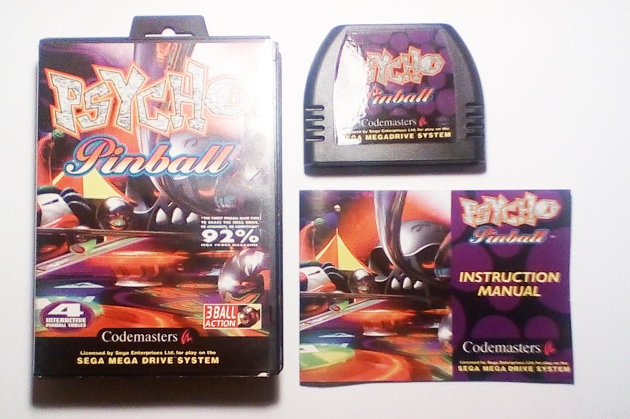 Psycho Pinball (Mega Drive): Amazon.co.uk: PC & Video Games