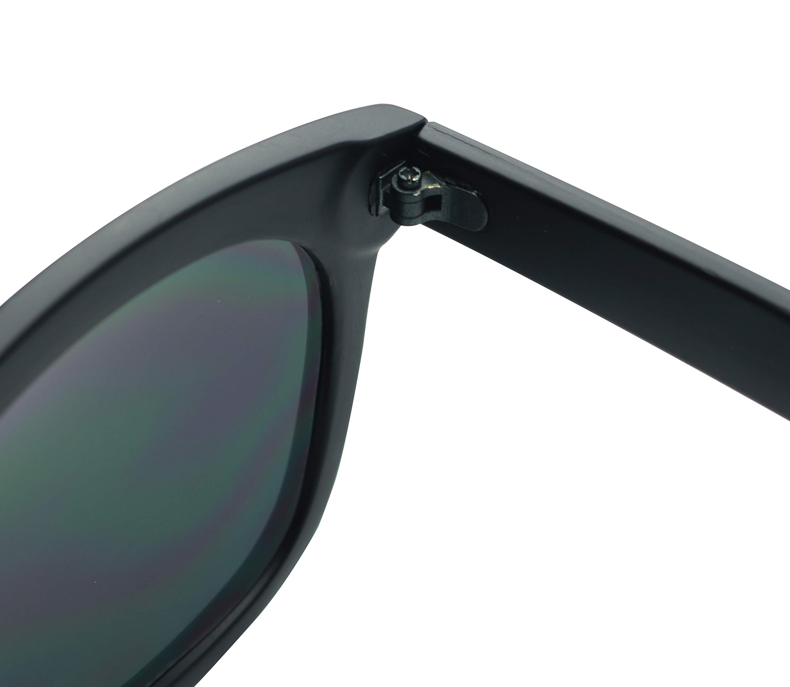 Snapklik.com : ShadyVEU Super Dark Lens Round Sunglasses Retro Thick ...