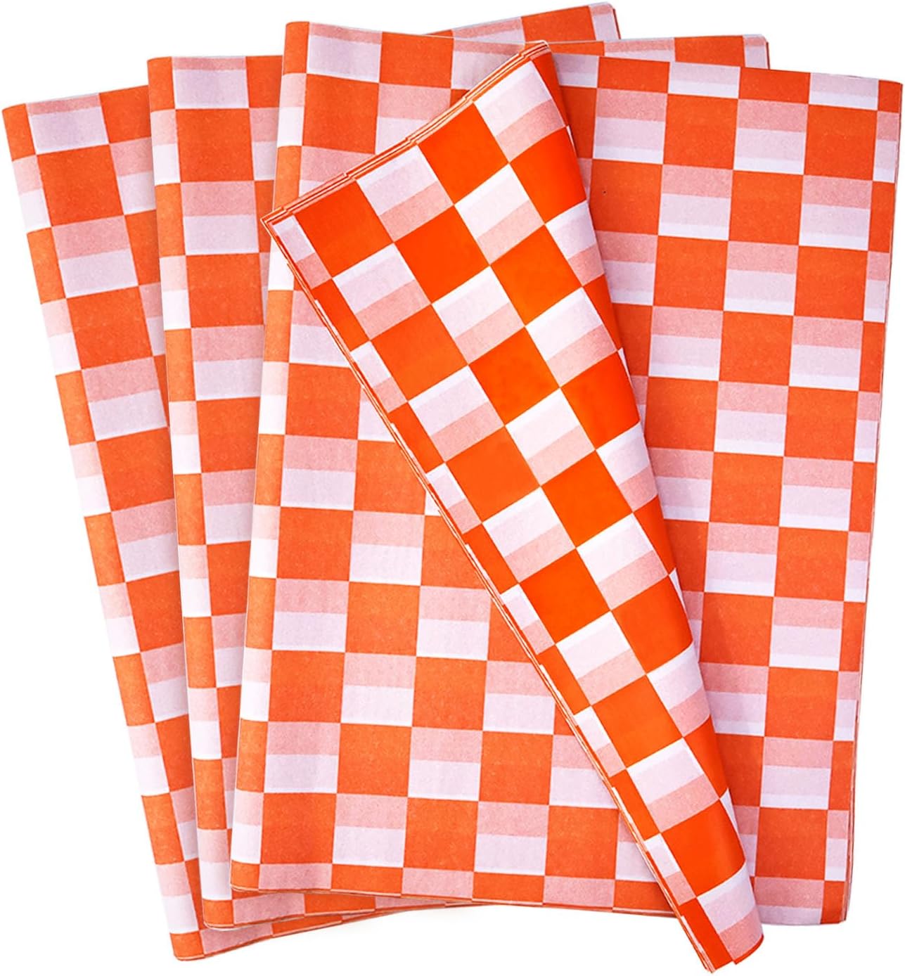 Amazon.com: MUNILAIL 100 Sheets Checkered Tissue Paper 14 x 20 Inches ...