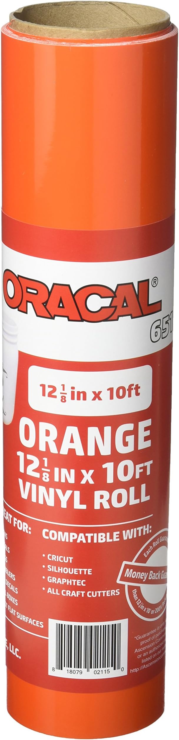Amazon.com: ORACAL 8300 Transparent Orange 12in x 24in Colored Window ...