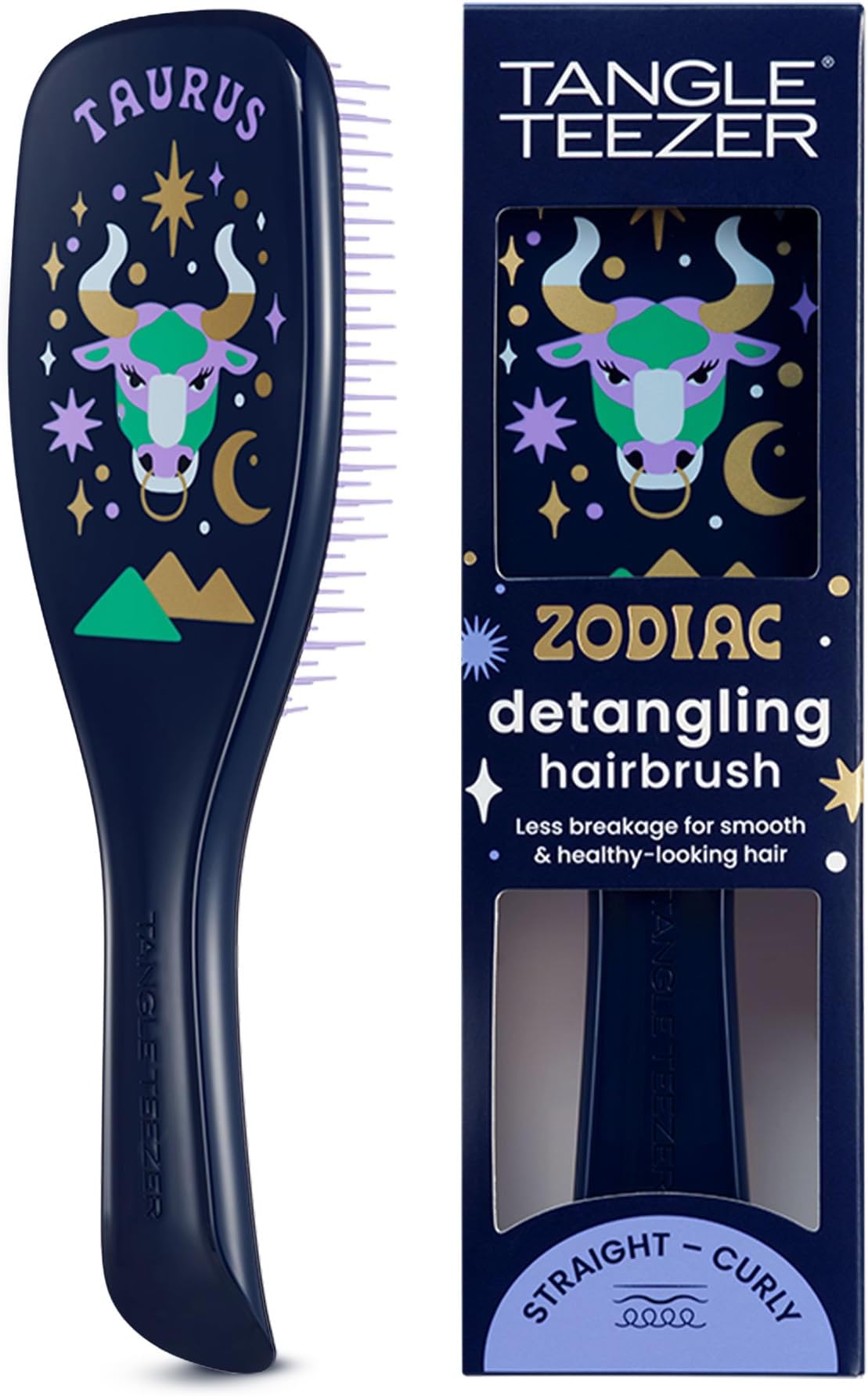 Amazon.com : Tangle Teezer | The Compact Styler Detangling Hairbrush ...