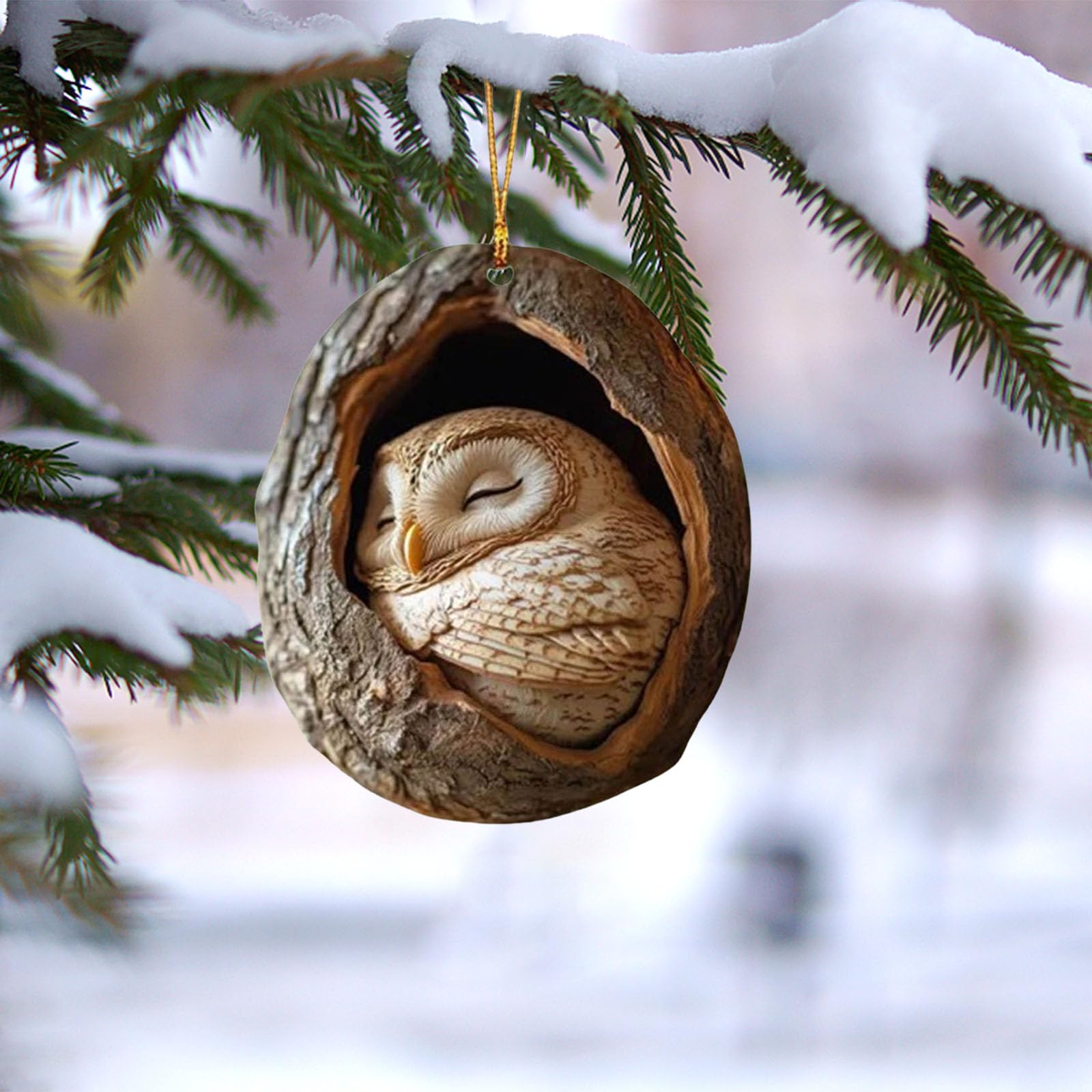 Changtai Christmas Acrylic Animal Decor Christmas Tree Decoration 2D ...