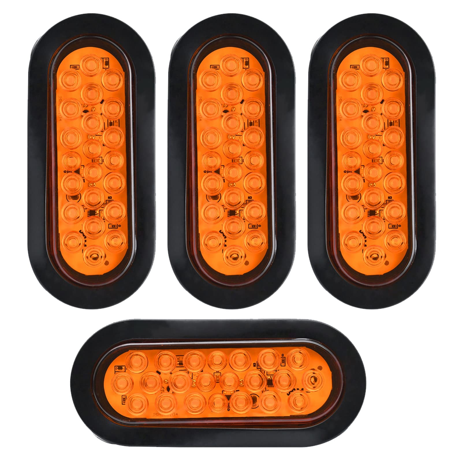 Yellow Led Trailer Lights Kohree 12V Led Trailer Light Kit