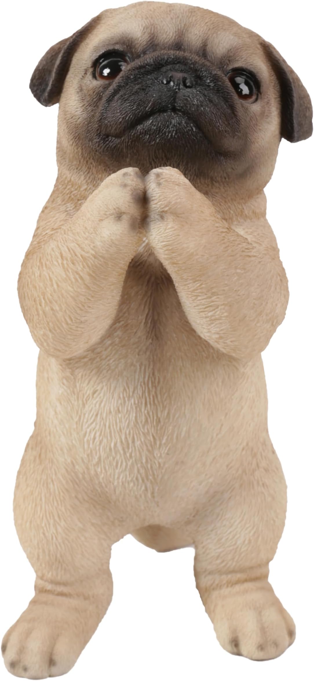 Amazon.com: Sandicast Life Size Fawn Pug Sculpture, Lying : Home & Kitchen