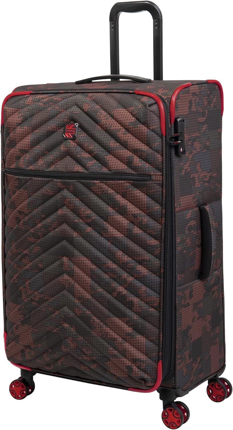 Amazon.com | Britbag Eluder 32" Softside Checked 8 Wheel Expandable ...