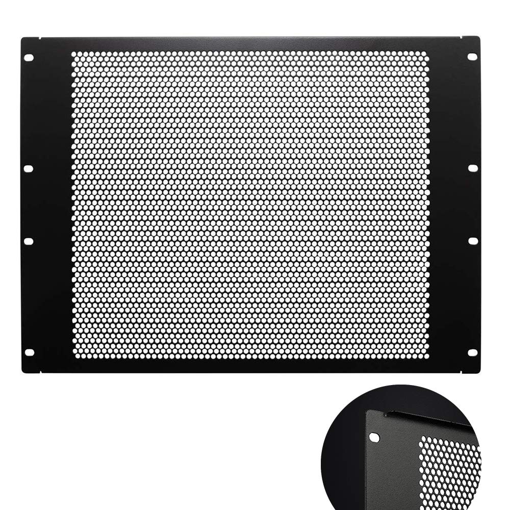 Buy KENUCO Blank Rack Panel Spacer with Venting for 19-Inch Server ...