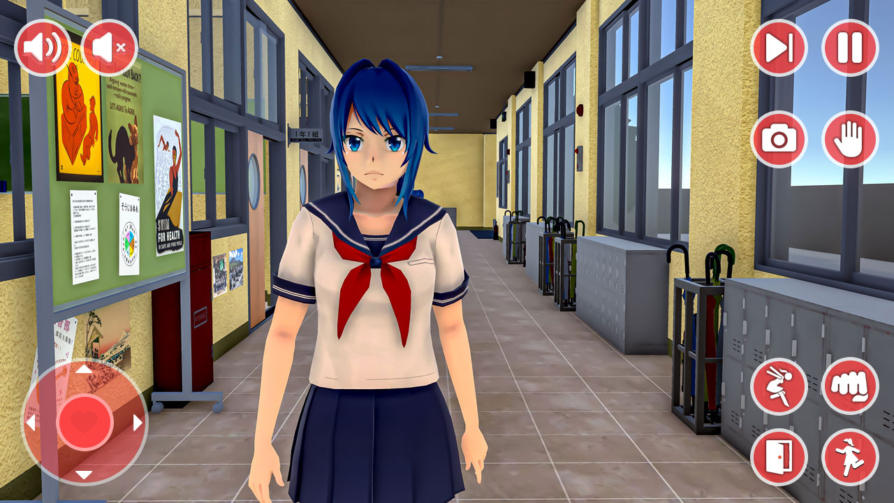 Anime High School Sakura Girl School Simulator Games: My Japanese High ...