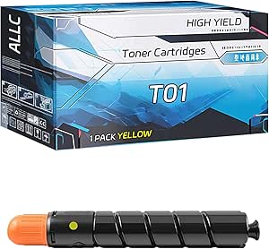Amazon.com: Compatible for Canon T01 Toner Cartridges Work for Canon ...