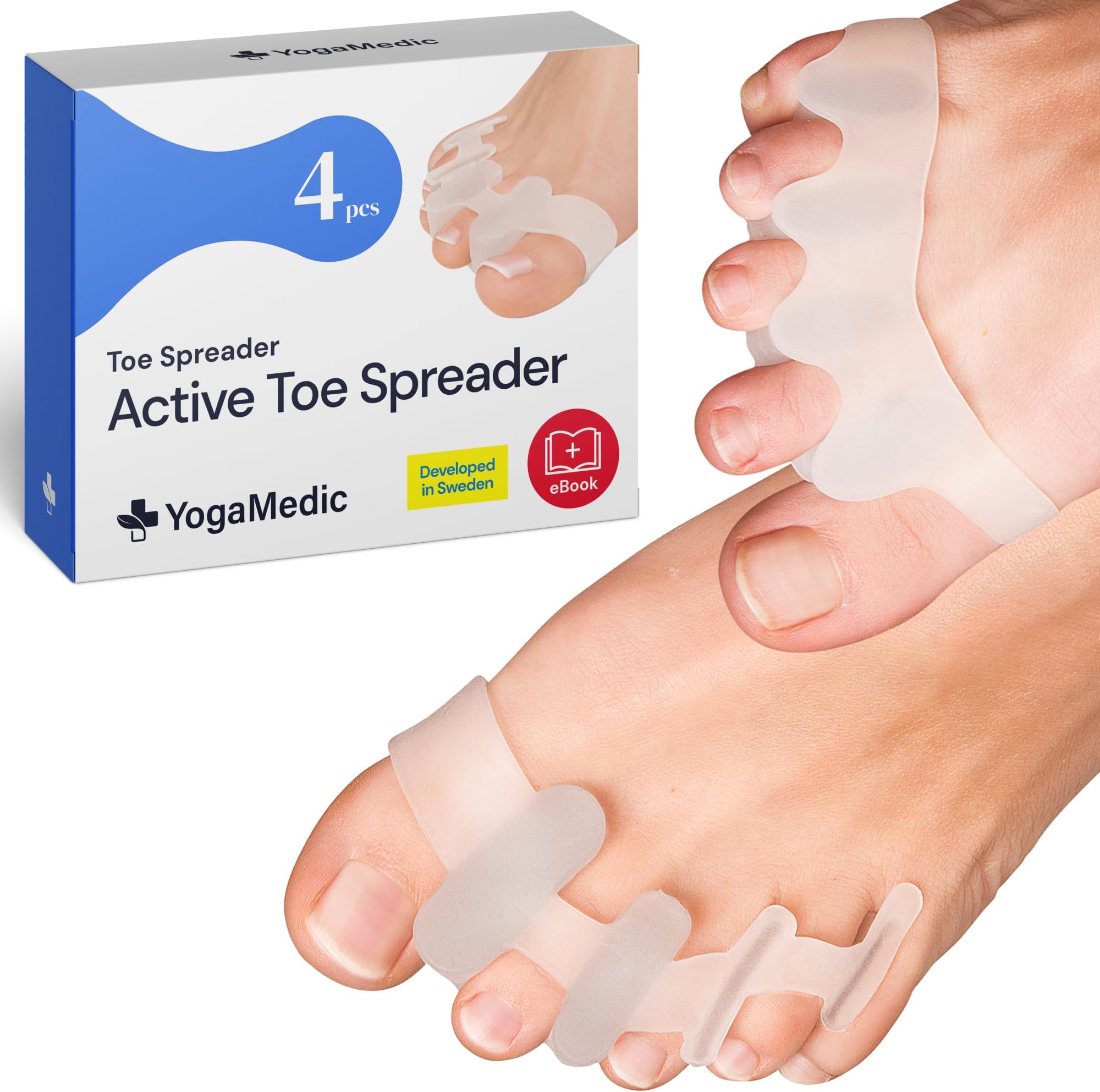 KASTWAVE Toe Separators for Overlapping Toes and Restore Crooked Toes ...