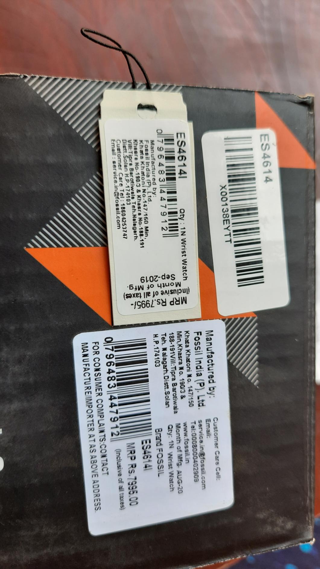 Fossil Analog Multi-Colour Dial Women's Watch-ES4614 : Fossil: Amazon ...