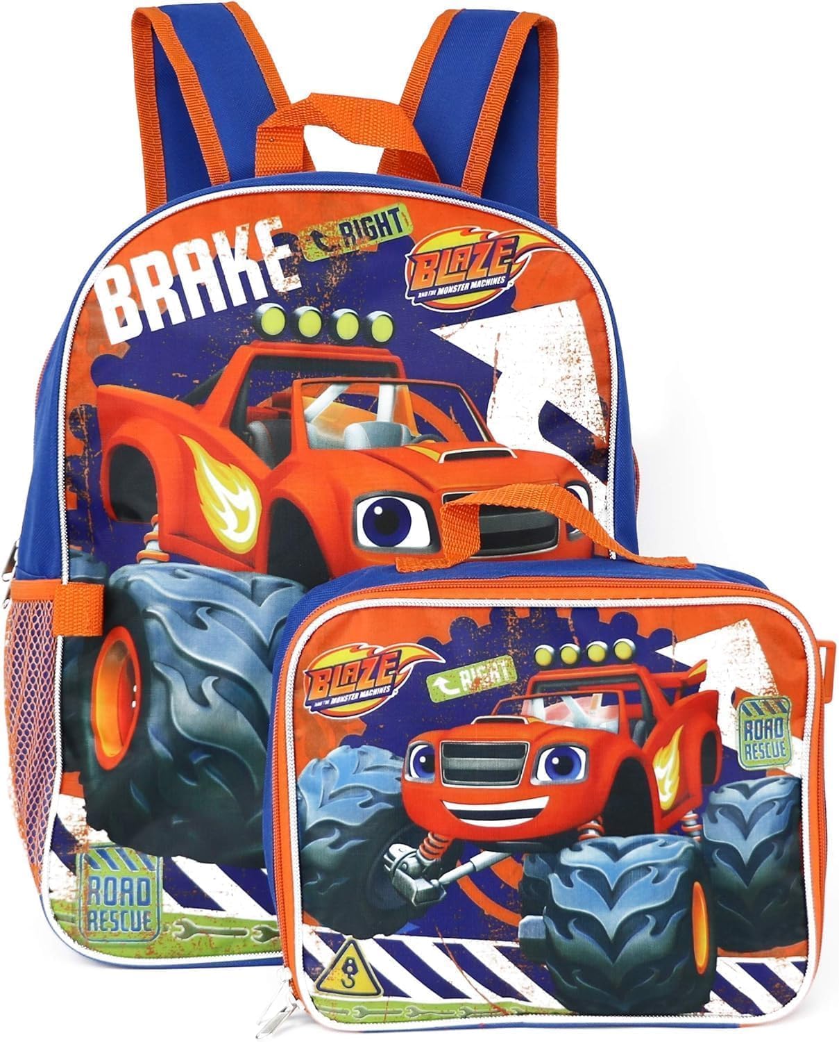 Amazon.com | Ruz Blaze and the Monster Machines Kid's 16 Inch Backpack ...