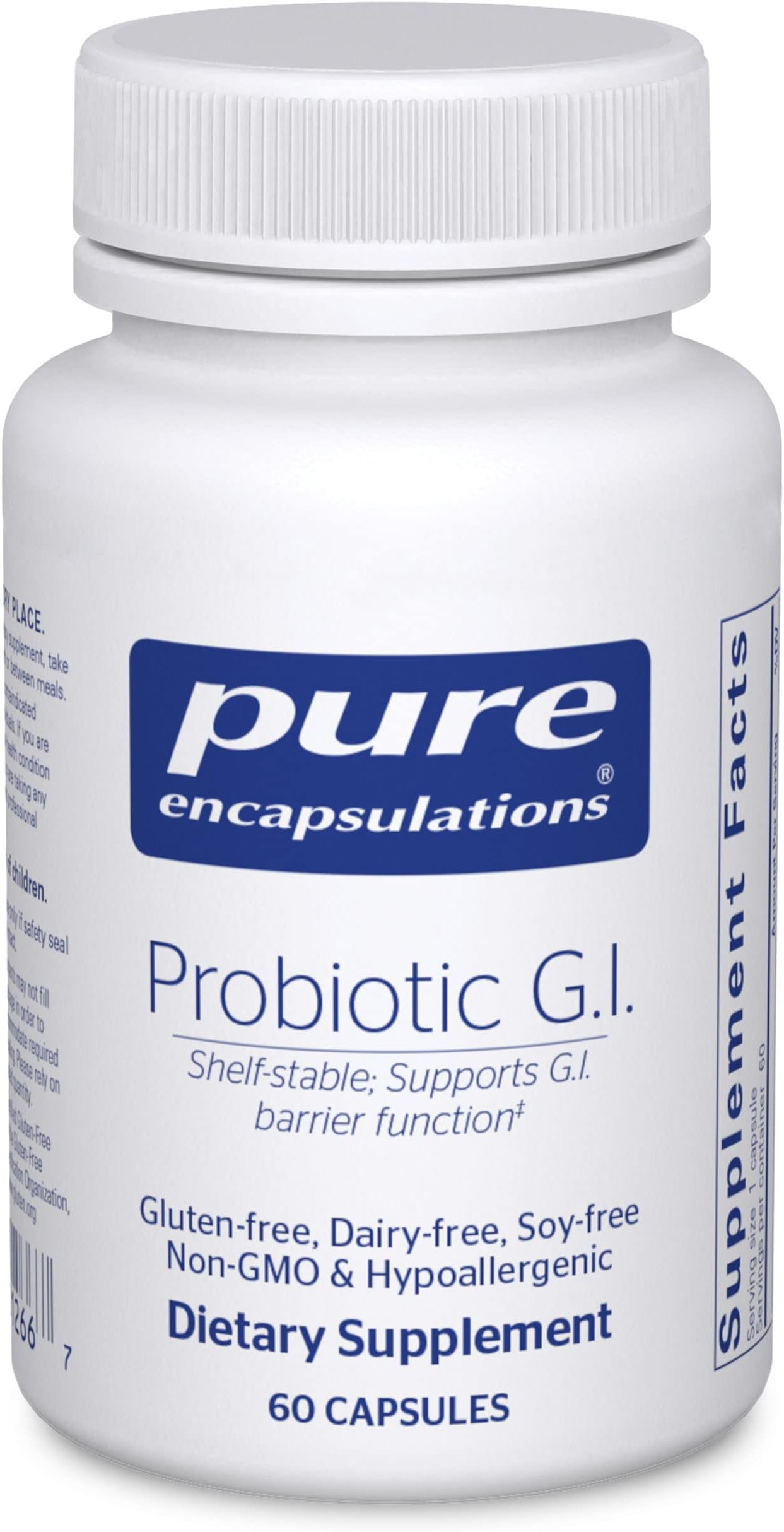 Amazon.com: Pure Encapsulations Probiotic G.I. - Shelf Stable Probiotic ...