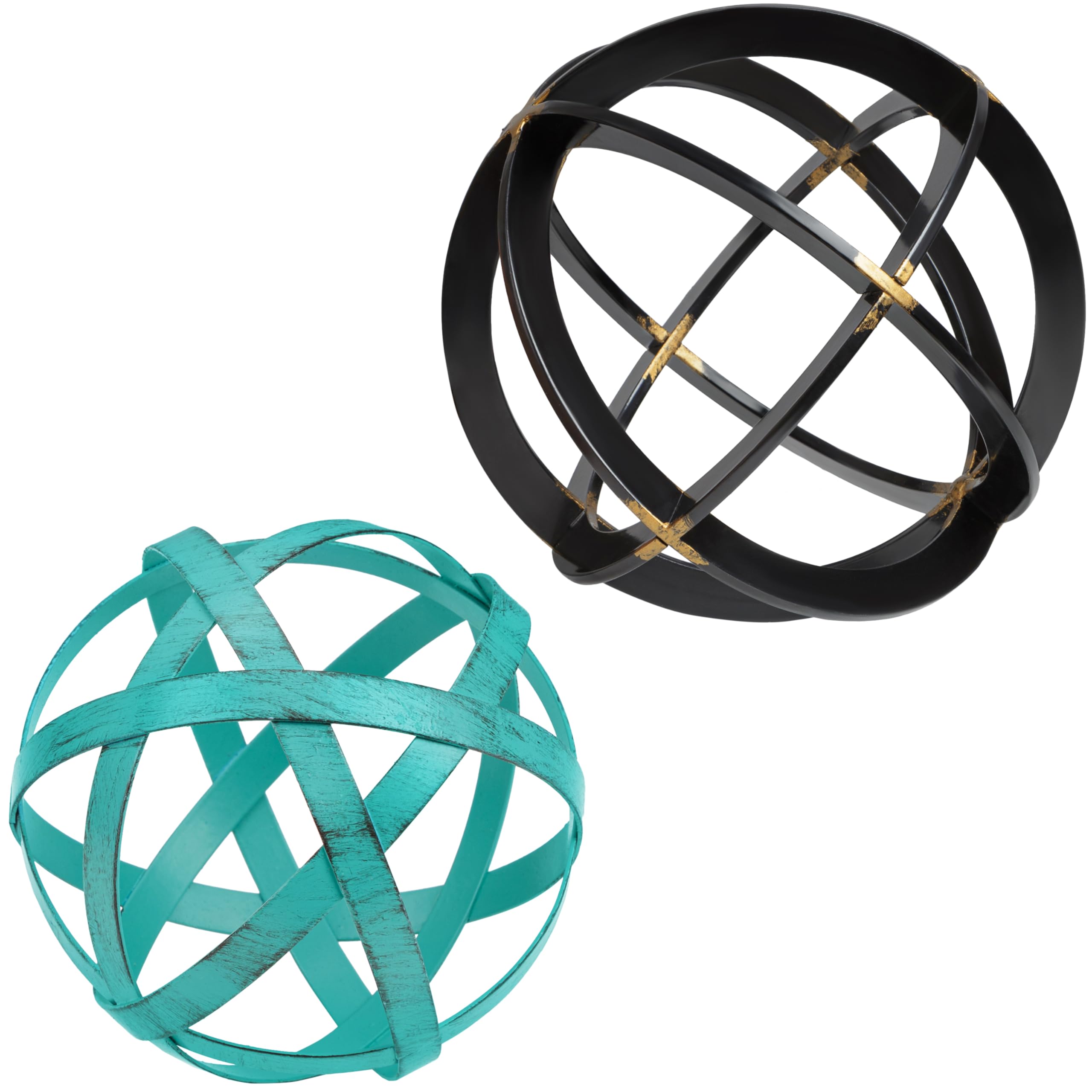 Amazon.com: Everydecor Metal Decorative Sphere for Home Decor ...