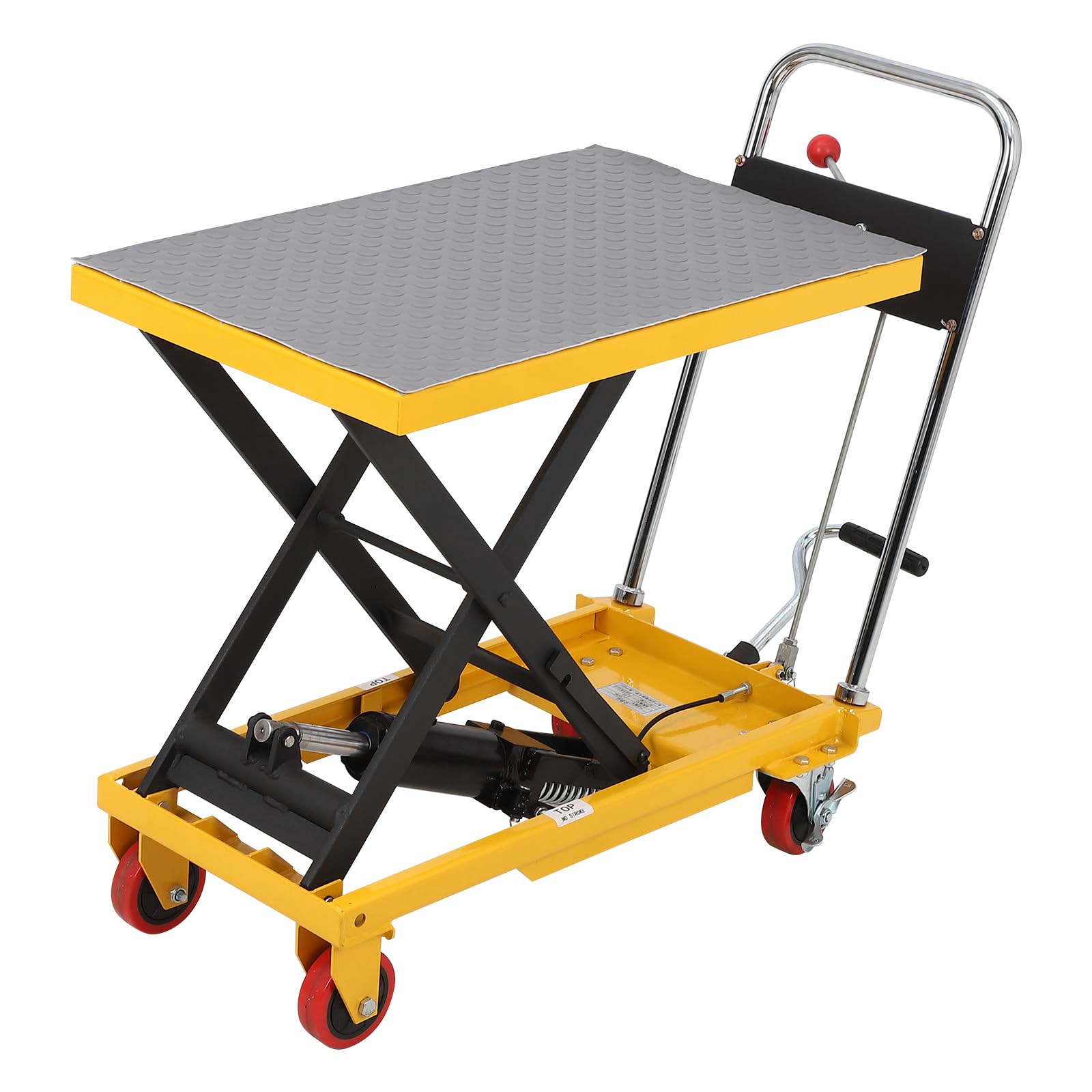 Material Handling Lift Carts CT41640 Static Cart & Hydraulic Lift