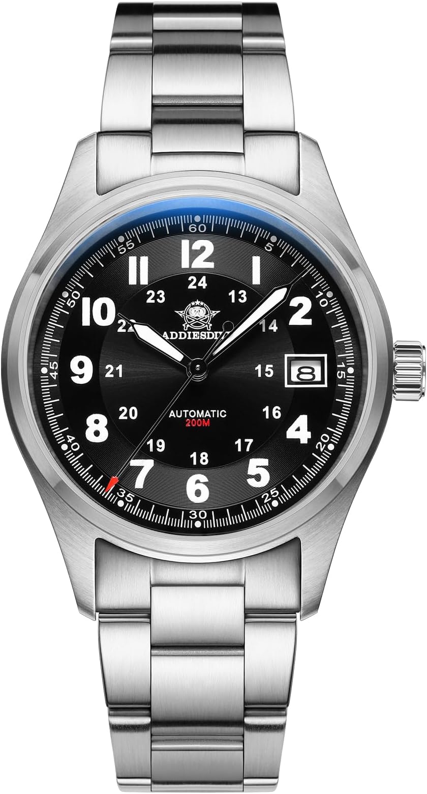 ADDIESDIVE Watch for Men Automatic Watch NH35A Movement Water ...