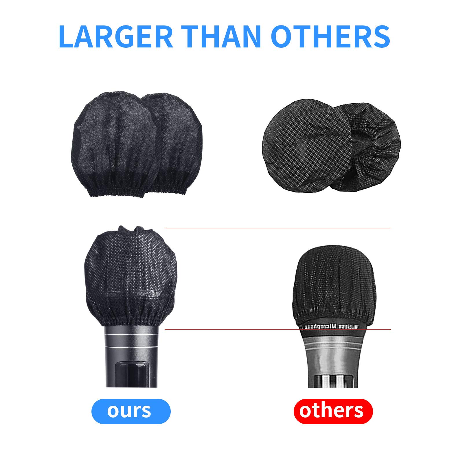 Snapklik.com : Microphone Cover 200pcs