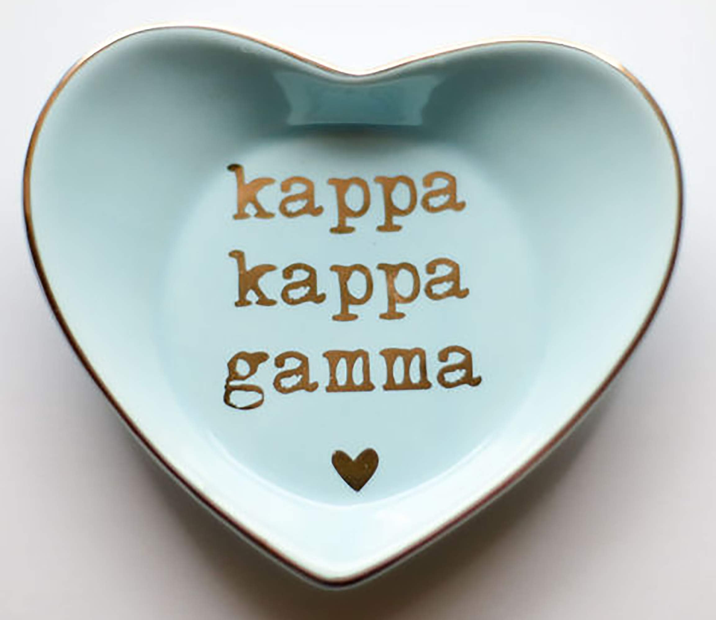 Amazon.com: Sorority Shop Pi Beta Phi Jewelry Dish - Heart-Shaped High ...