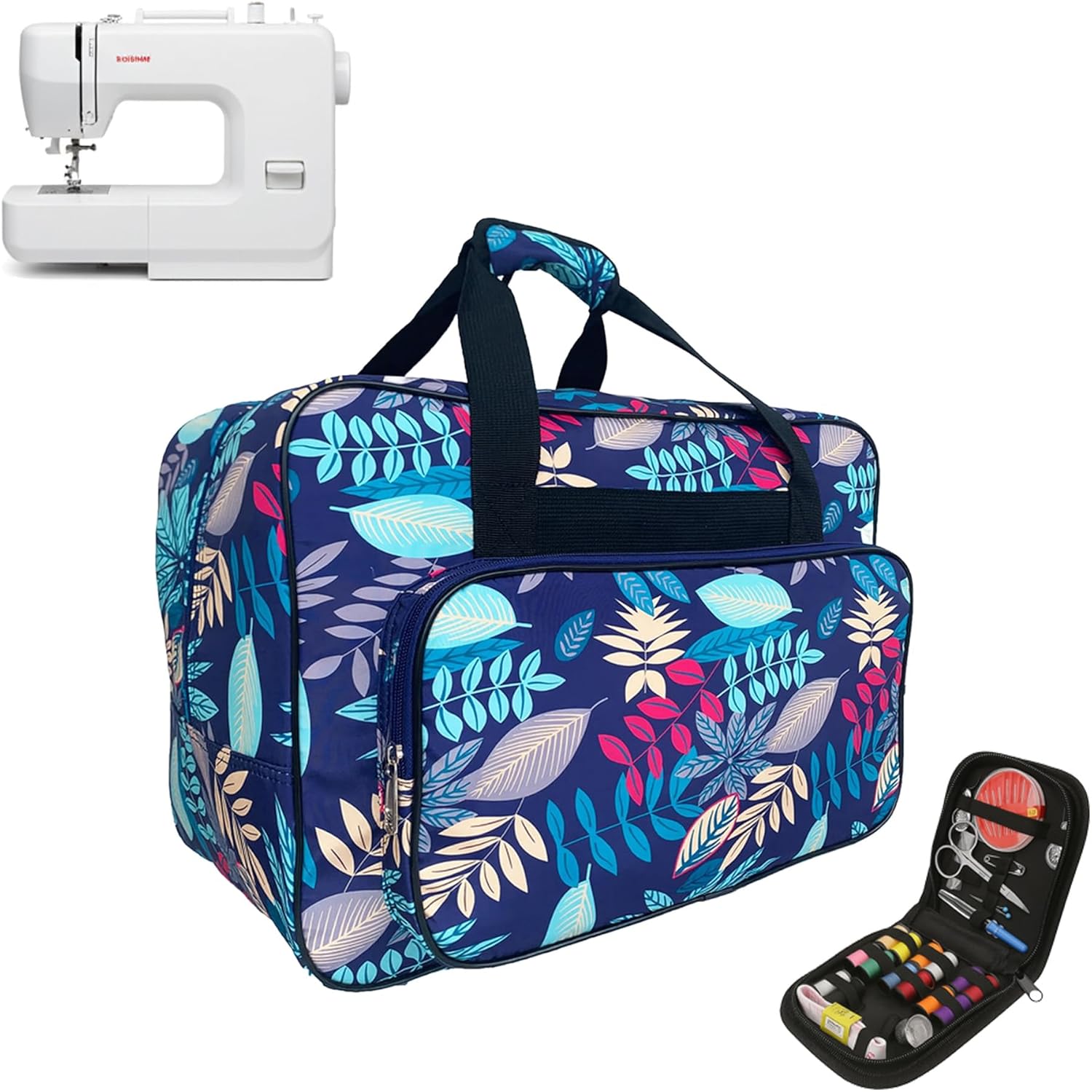 Amazon.com: Qibeixiang Sewing Machine Bag, Large Sewing Machine ...