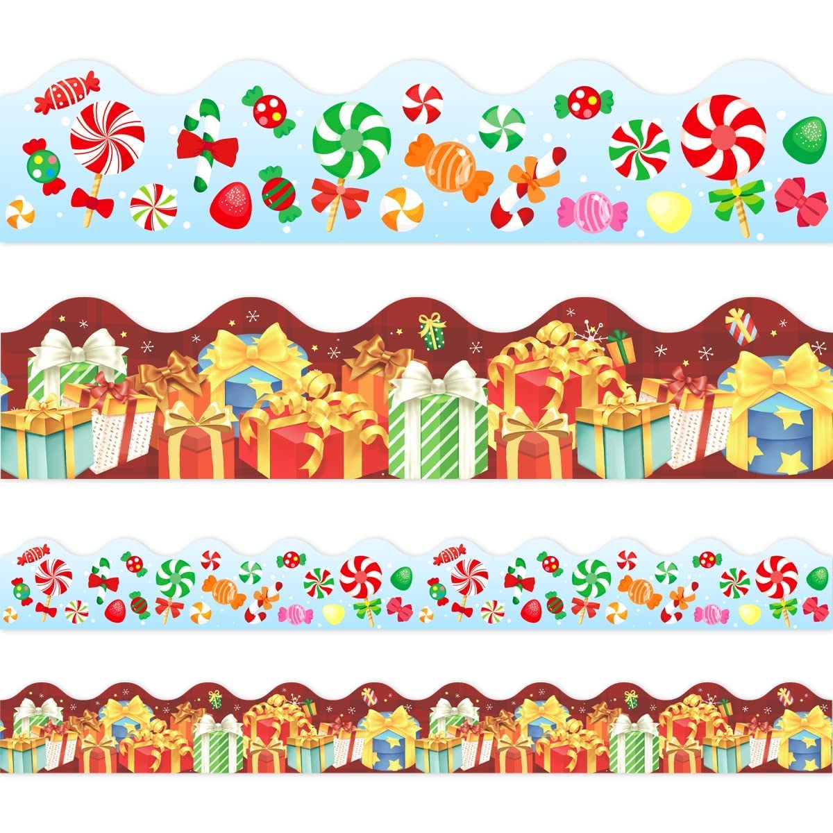 Peppermint Border Clipart