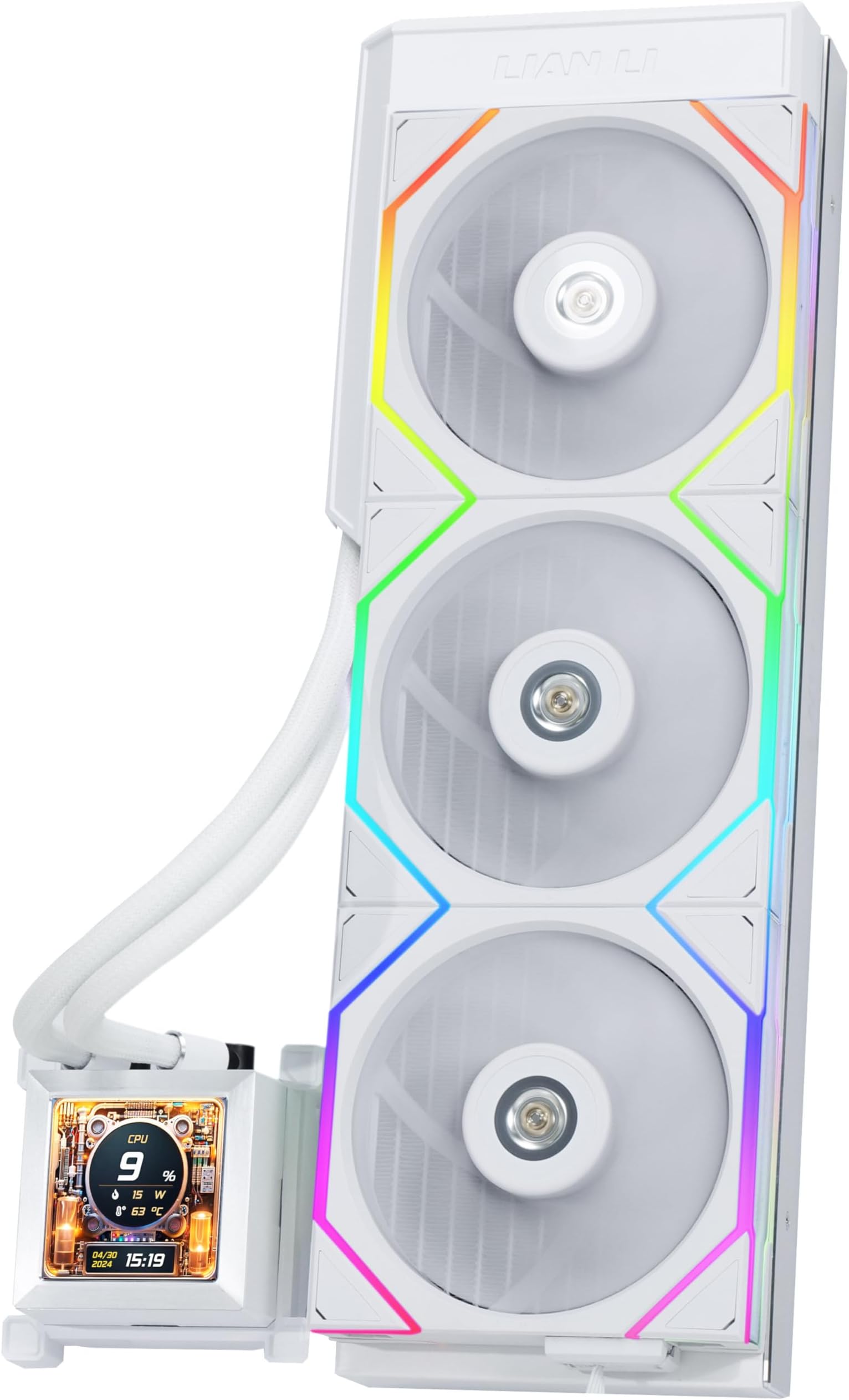 Lian Li Hydroshift 360 AIO - Pre-installed 3 x TL Fans - Side-Mounted ...
