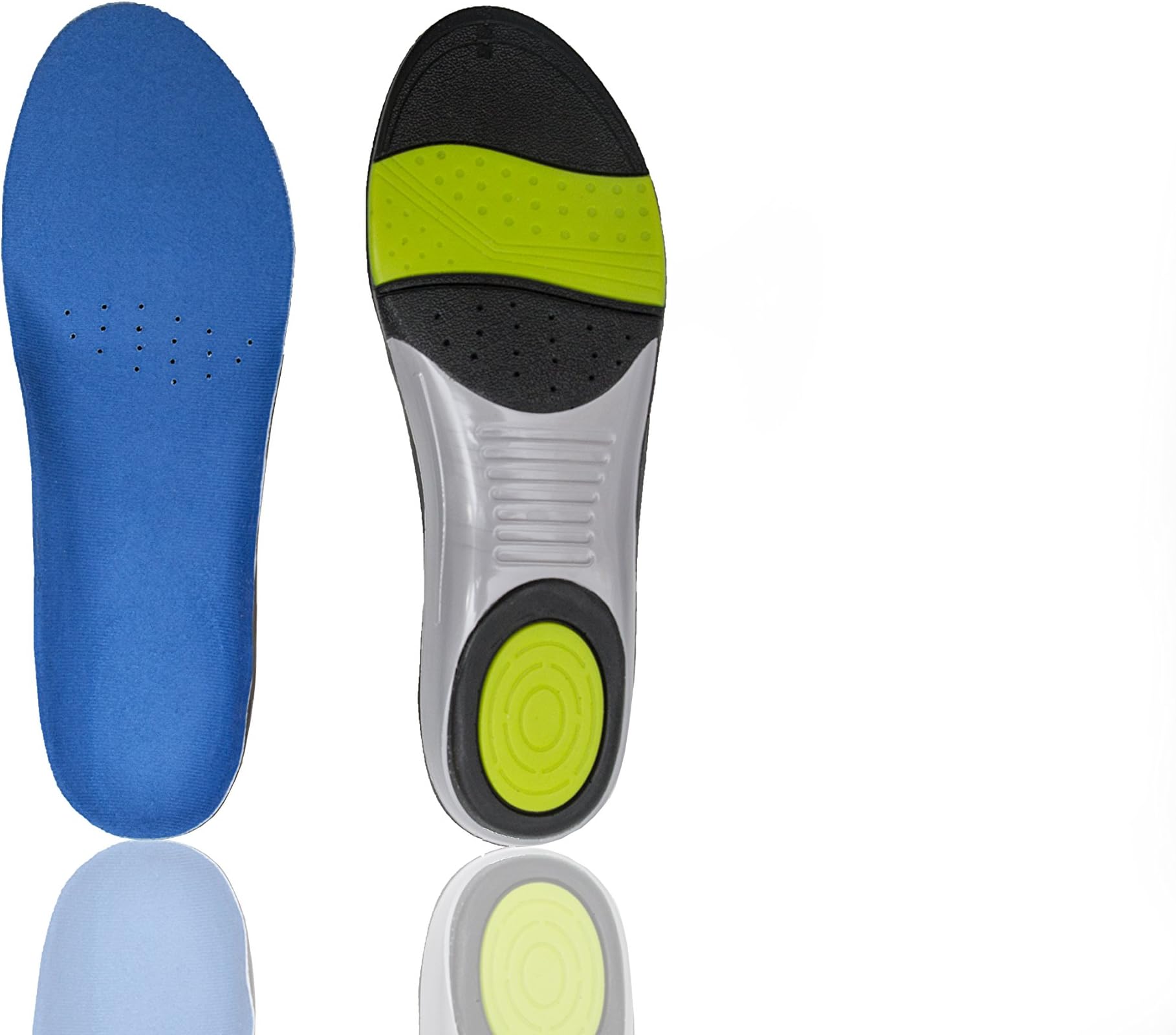 Amazon.com: Semi Rigid Arch Support Coolmax Replacement Insoles by ...