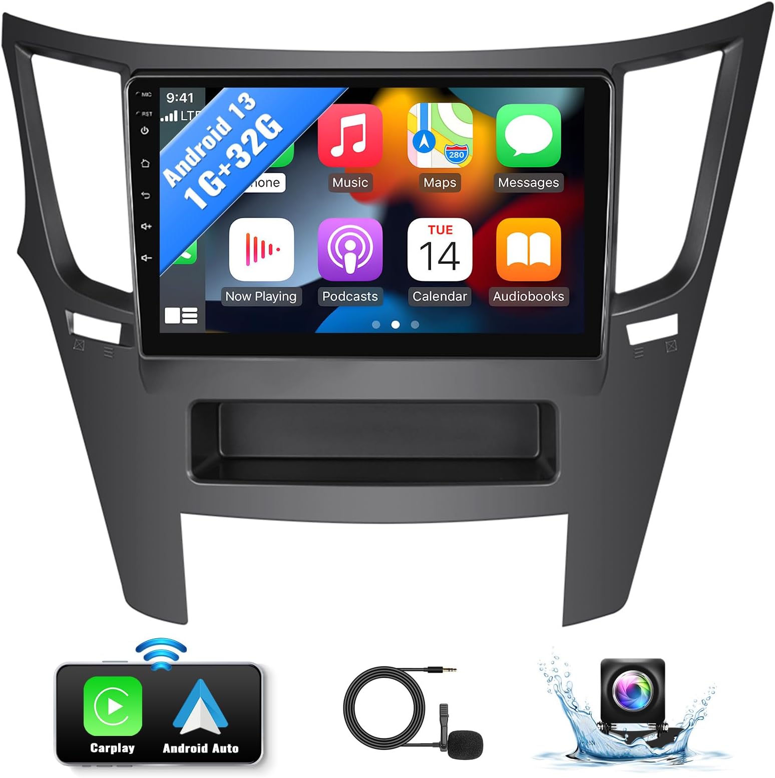 Amazon.com: SIXWIN Android Car Stereo 1G+32G for Subaru Legacy Outback ...