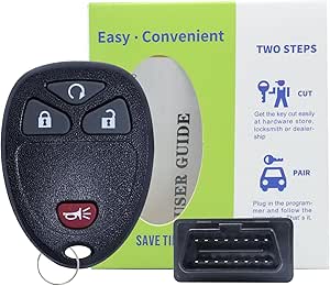 Yuksood OBD Key Programmer & Key Fob, Keyless Entry Remote Compatible ...