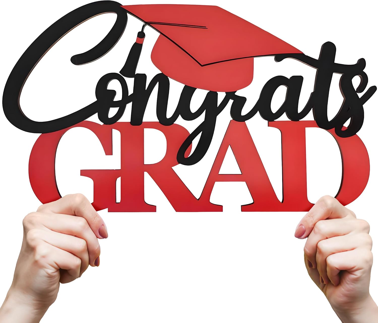 Amazon.com: KatchOn, Wooden Congrats Grad Sign - 16 Inch | Graduation ...