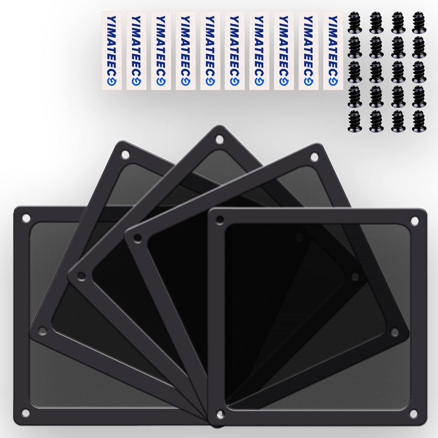 Amazon.com: YIMATEECO Dust Filter PC 120mm for Computer Cooler Fan/PSU ...