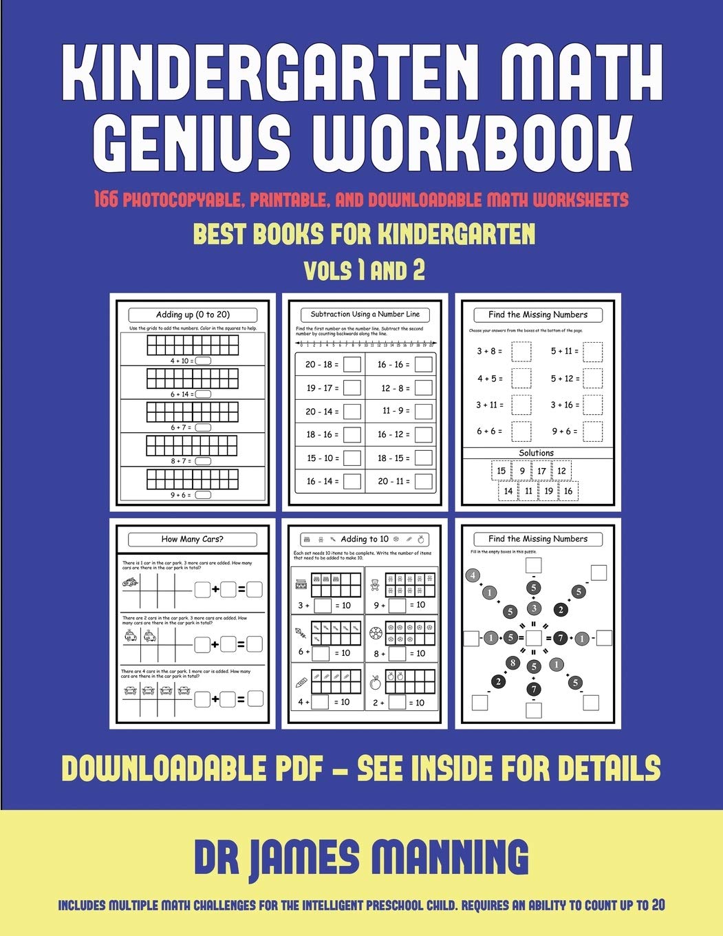 Buy Best Books for Kindergarten (Kindergarten Math Genius): This book ...