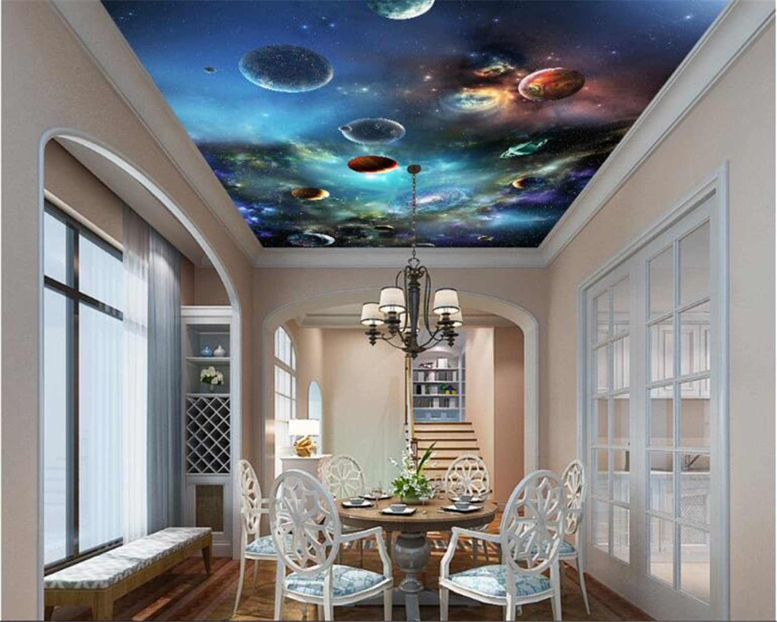 Solar System Ceiling Mural Wall Murals Planets In The Solar System