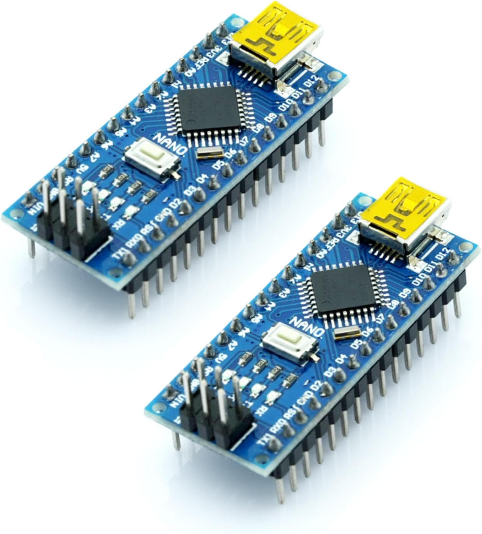 Amazon.com: WWZMDiB Nano ATmega328P CH340 5V 16M Mini-Controller Board ...
