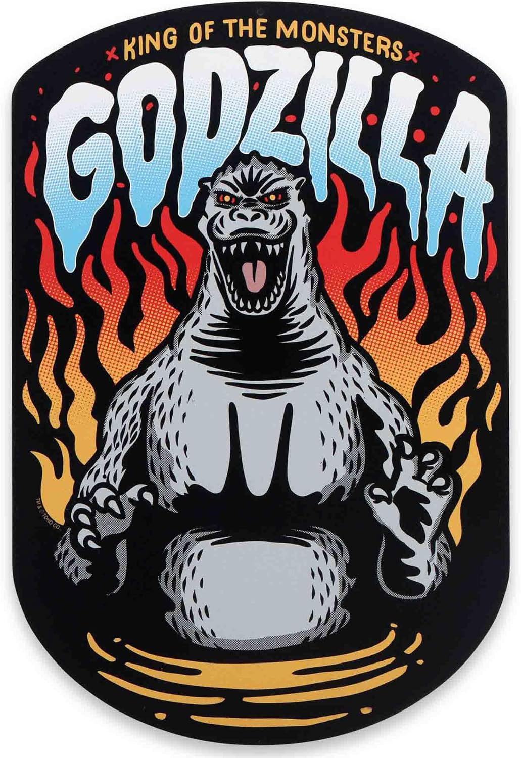 Amazon.com: Open Road Brands Godzilla King of the Monsters Fiery Metal ...