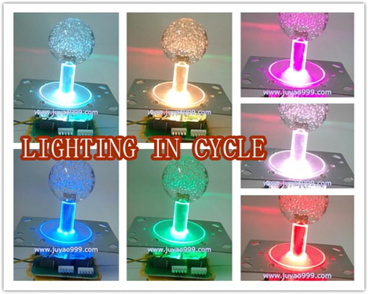 Amazon.com: DC12V RGB Lighted Illuminated Color Joystick - JY ...