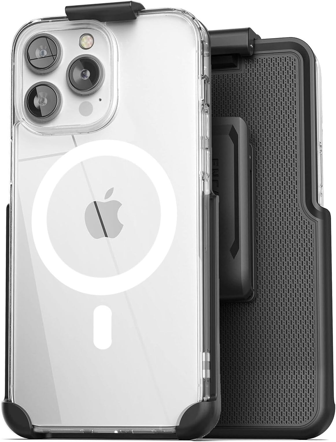 Amazon.com: Encased Magnetic Case Designed for iPhone 14 Case with Belt ...