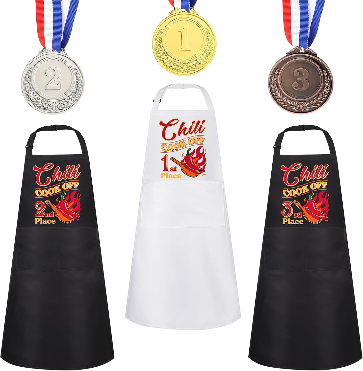 Amazon.com: Auidy_6TXD 6 Pcs Chili Cook-off Prizes, Chili Cook-Off ...